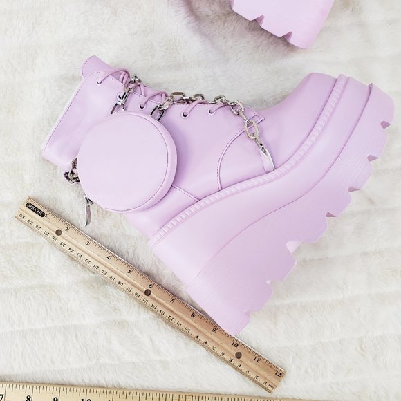 Cape Robbin | Shoes | Vibrate Baby Pink Platform 45 Wedge Heel Ankle B ...